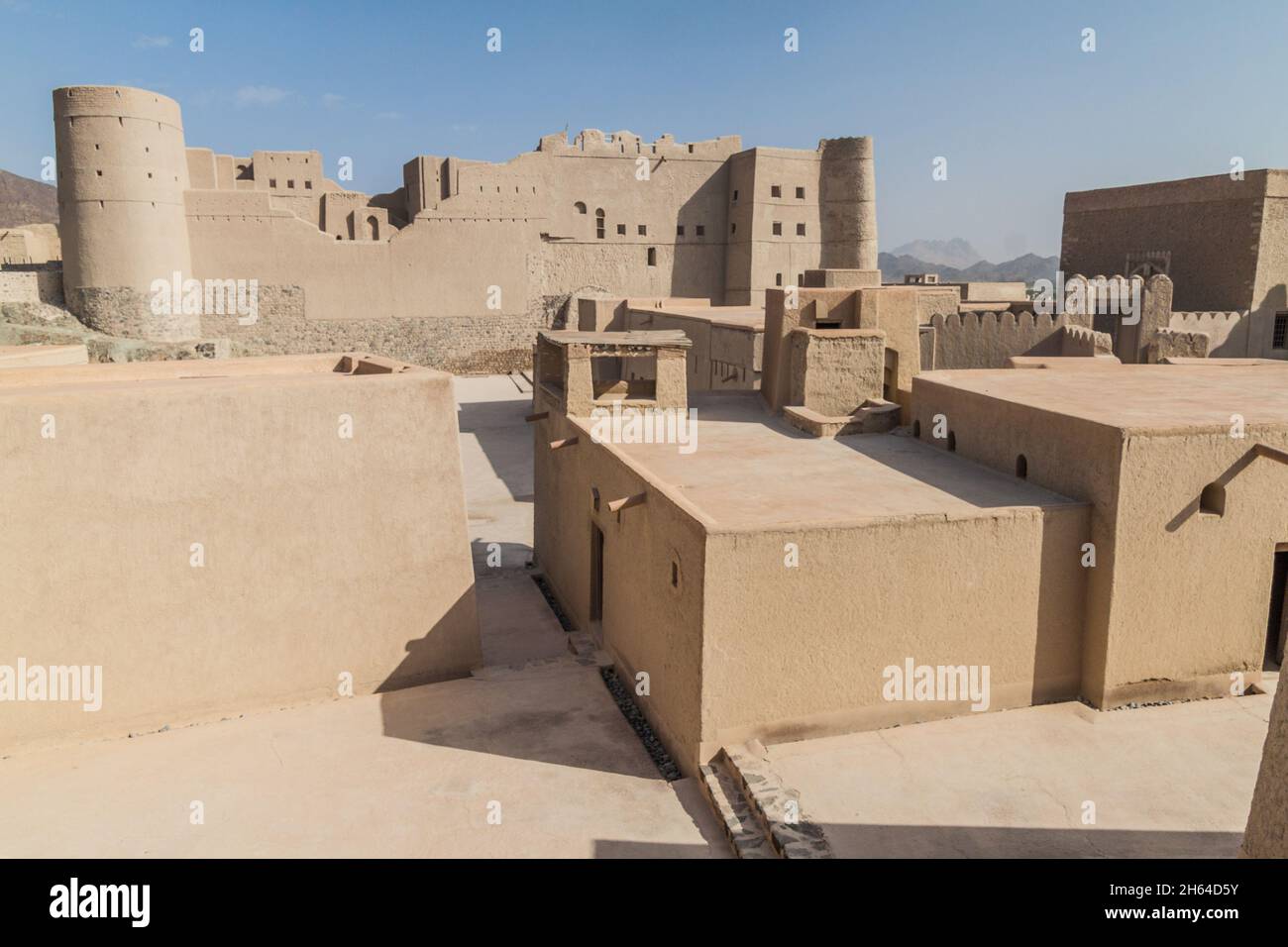 View of Bahla Fort, Oman Stock Photo - Alamy