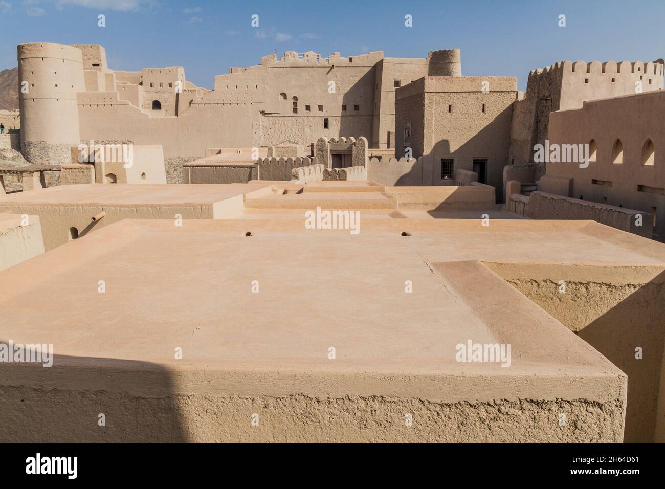 View of Bahla Fort, Oman Stock Photo - Alamy