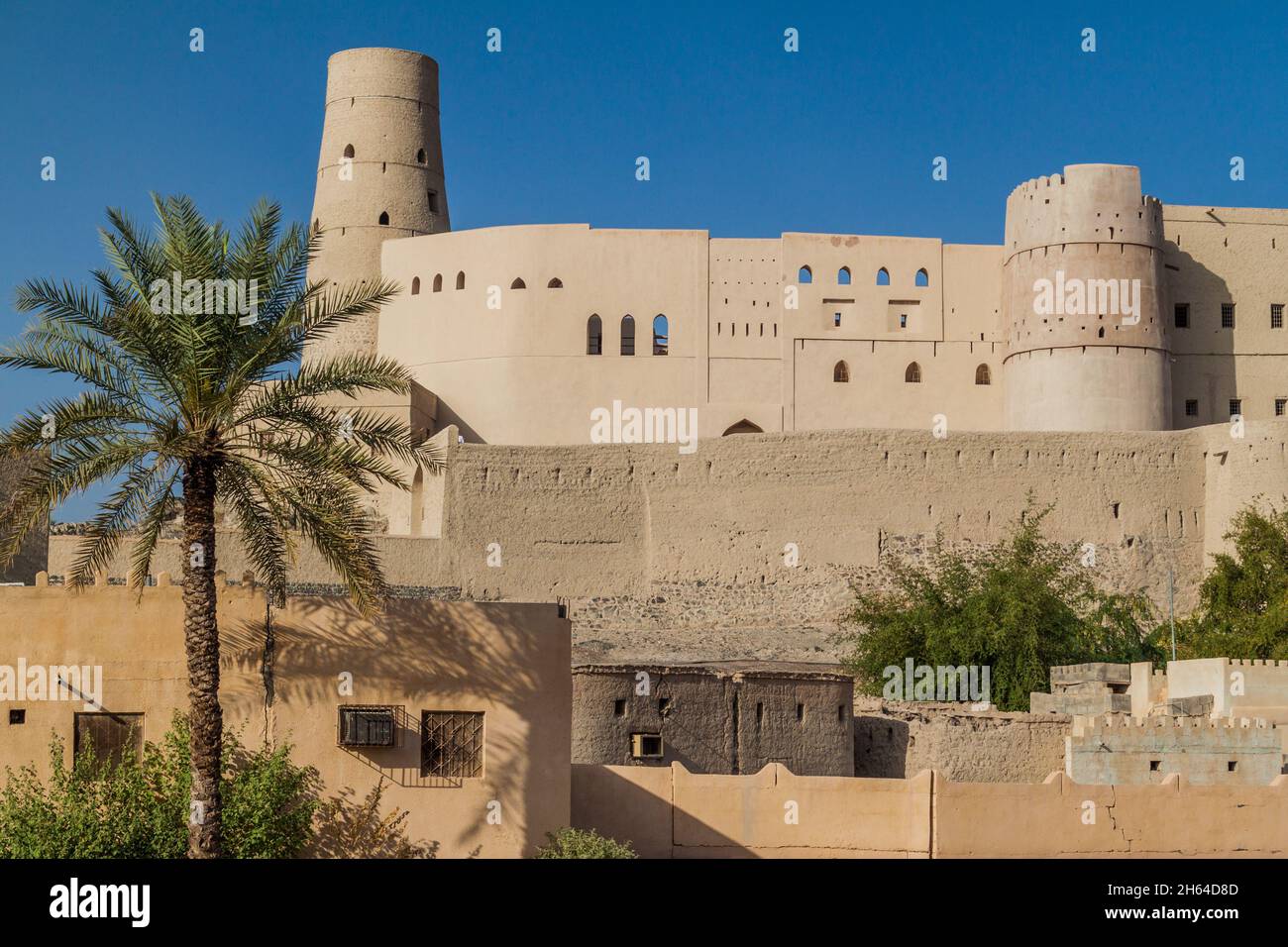 View of Bahla Fort, Oman Stock Photo - Alamy