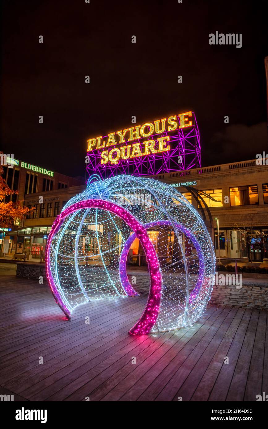 Playhouse Square in Cleveland Ohio Stock Photo - Alamy