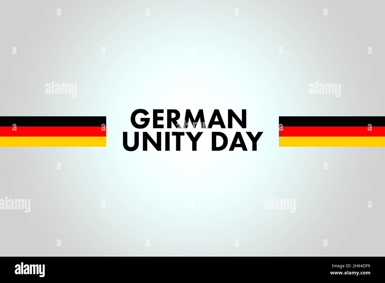 German Unity Day, 3 October. National Day of Germany. Flag, background ...
