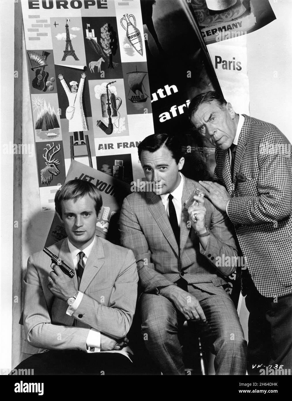 Robert vaughn the man from u n c l e Black and White Stock Photos & Images - Alamy