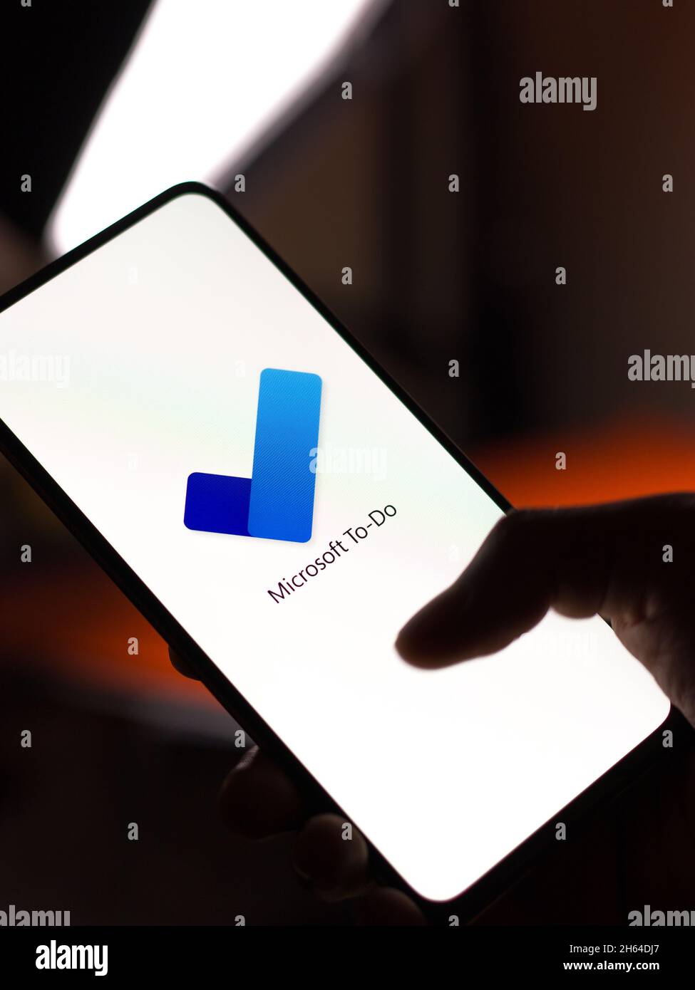 West Bangal, India - November 11, 2021 : Microsoft To Do logo on phone ...