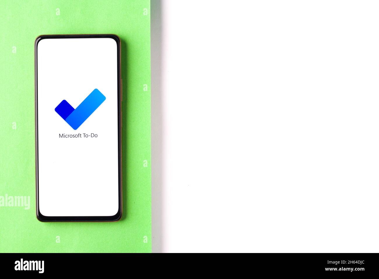 West Bangal, India - November 11, 2021 : Microsoft To Do logo on phone ...