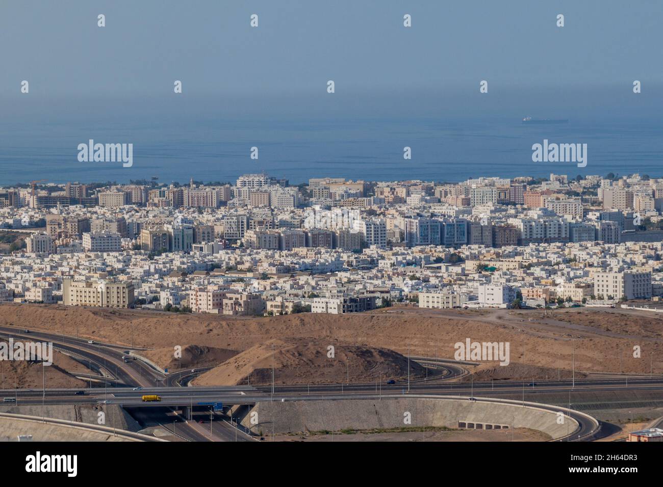 View of Muscat, Oman Stock Photo - Alamy