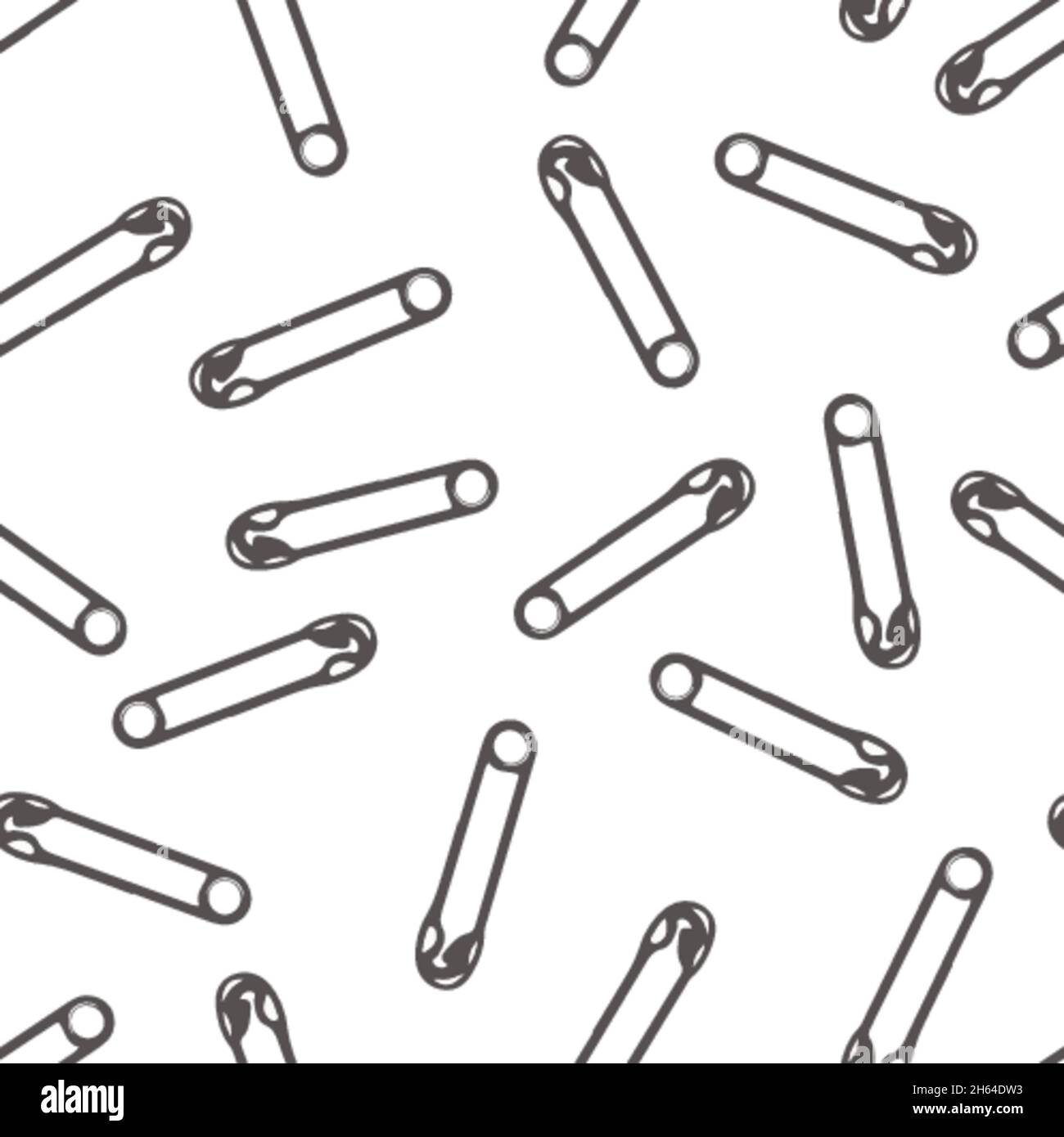 Safety pin, sewing or tailoring tools pattern Stock Vector Image & Art ...