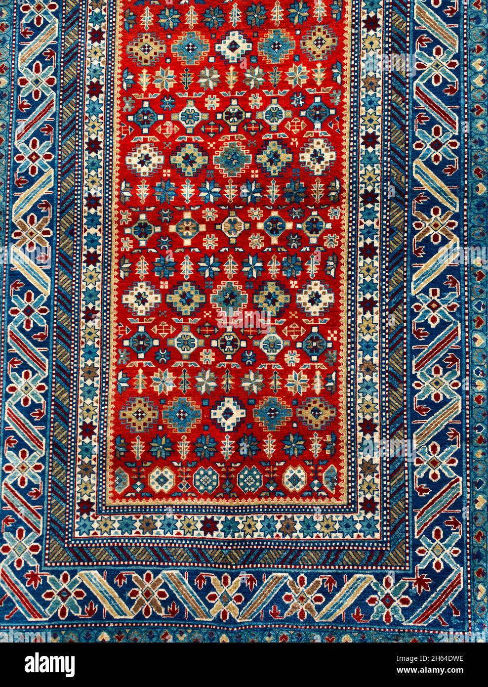 An ancient Armenian carpet texture pattern Stock Photo - Alamy