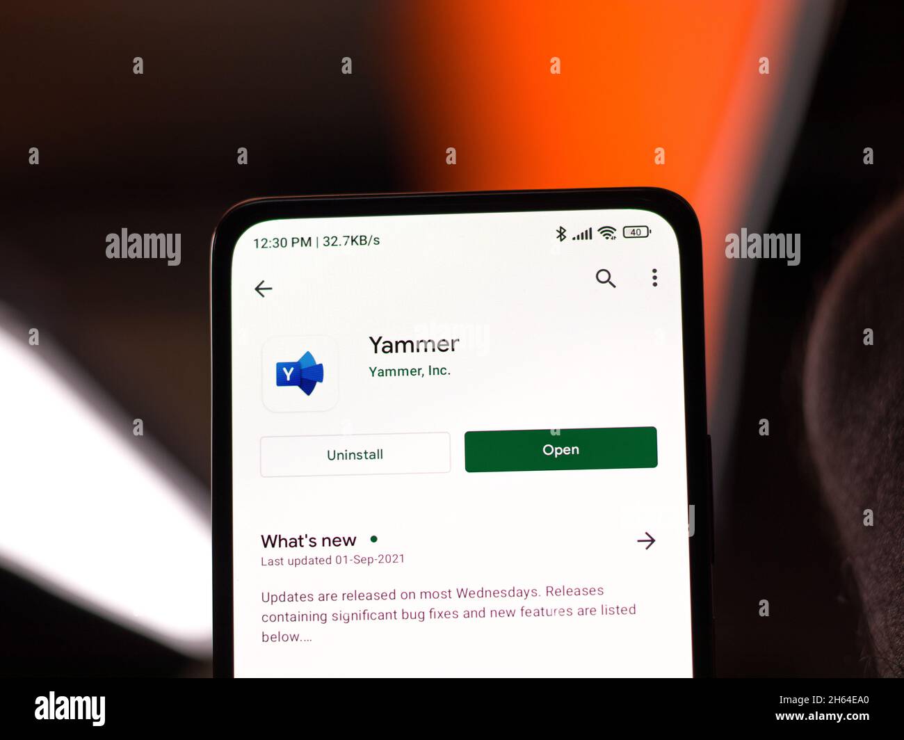 Yammer Application High Resolution Stock Photography and Images - Alamy