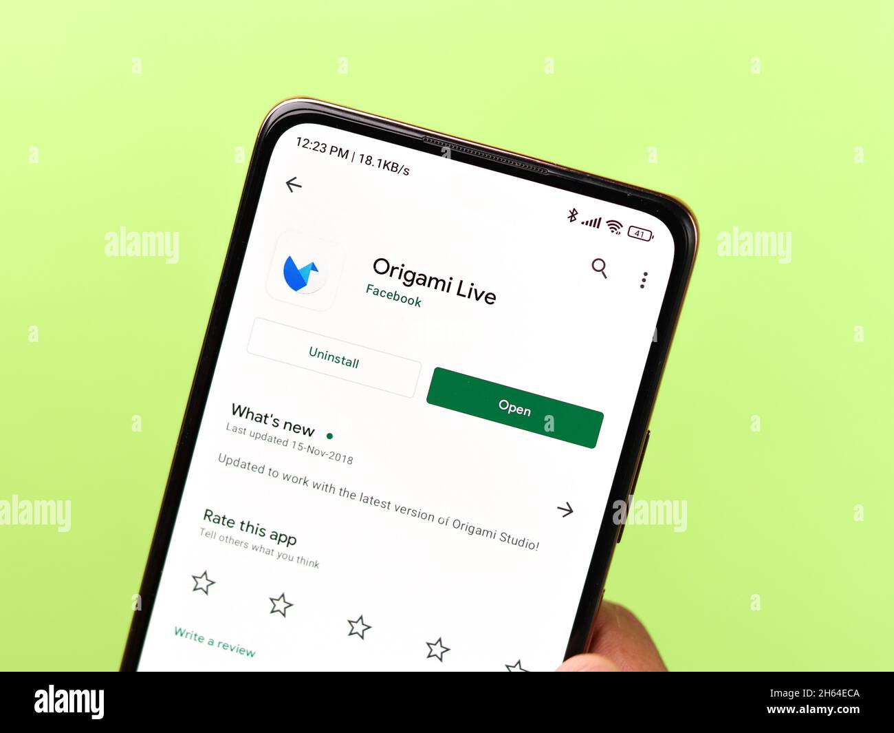 Origami Facebook Logo