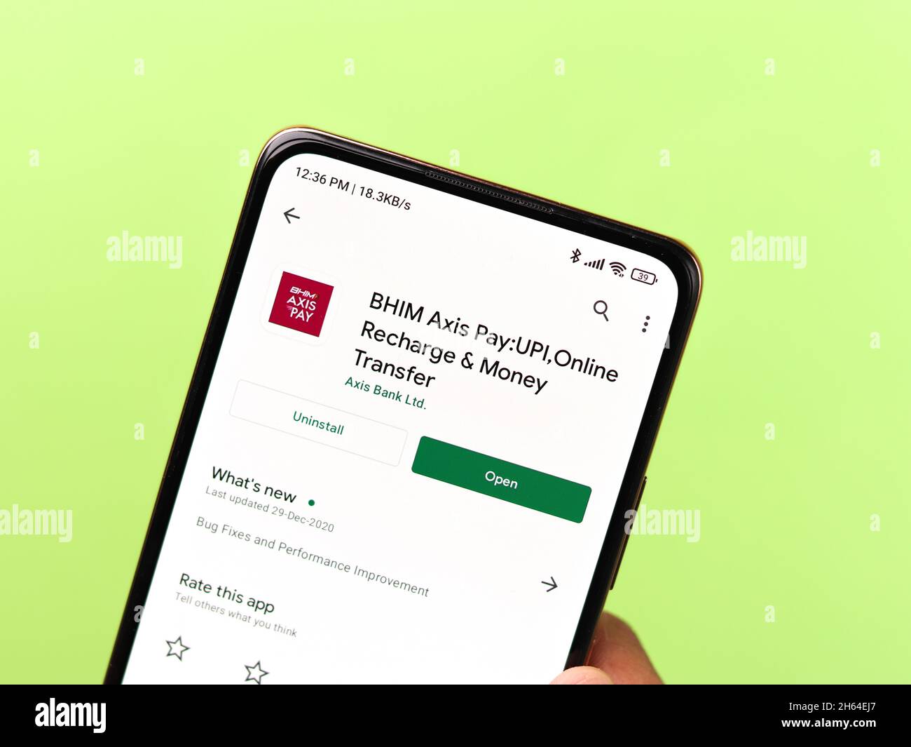 Ping pay axis bank hi-res stock photography and images - Alamy