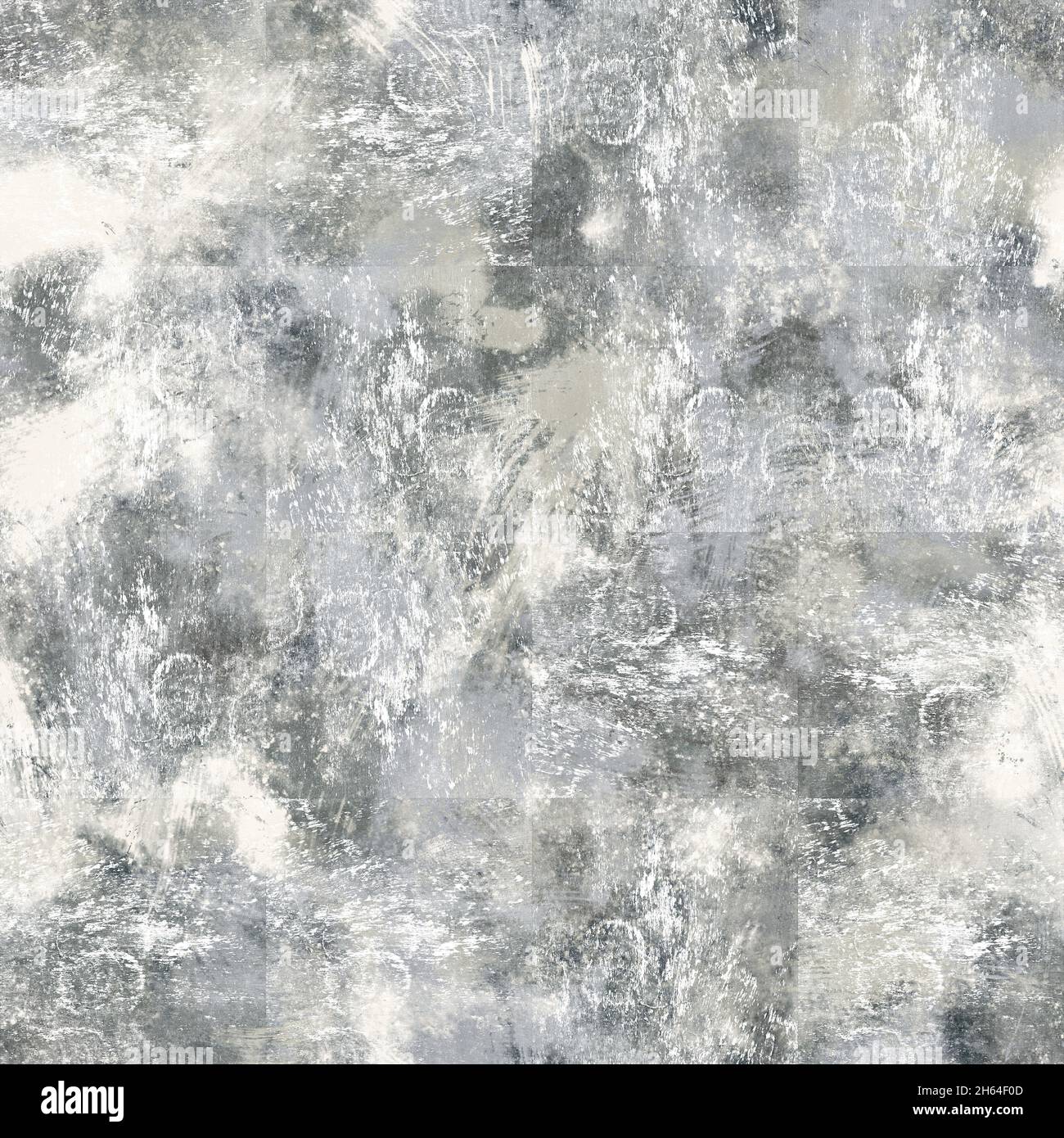 Seamless neutral and white grungy classic abstract surface pattern ...