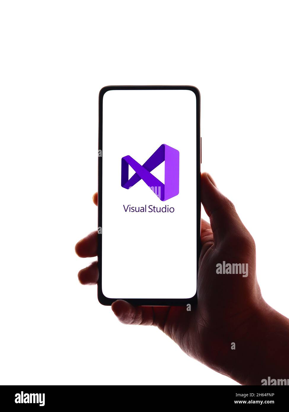 West Bangal, India - November 11, 2021 : Microsoft Visual Studio logo ...