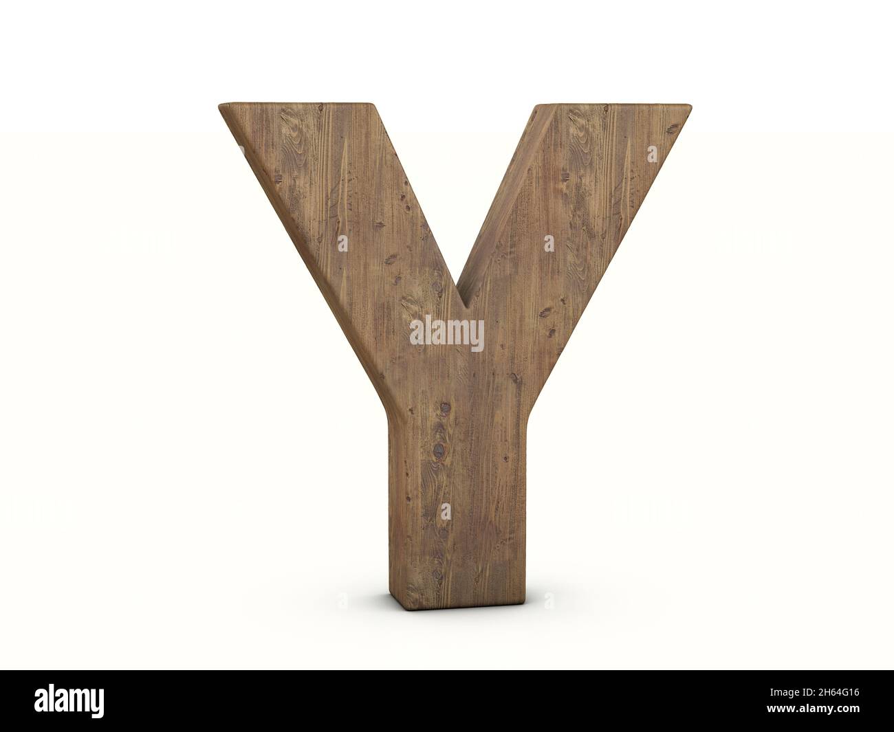 Wood letter Y on a white background. 3d illustration Stock Photo - Alamy