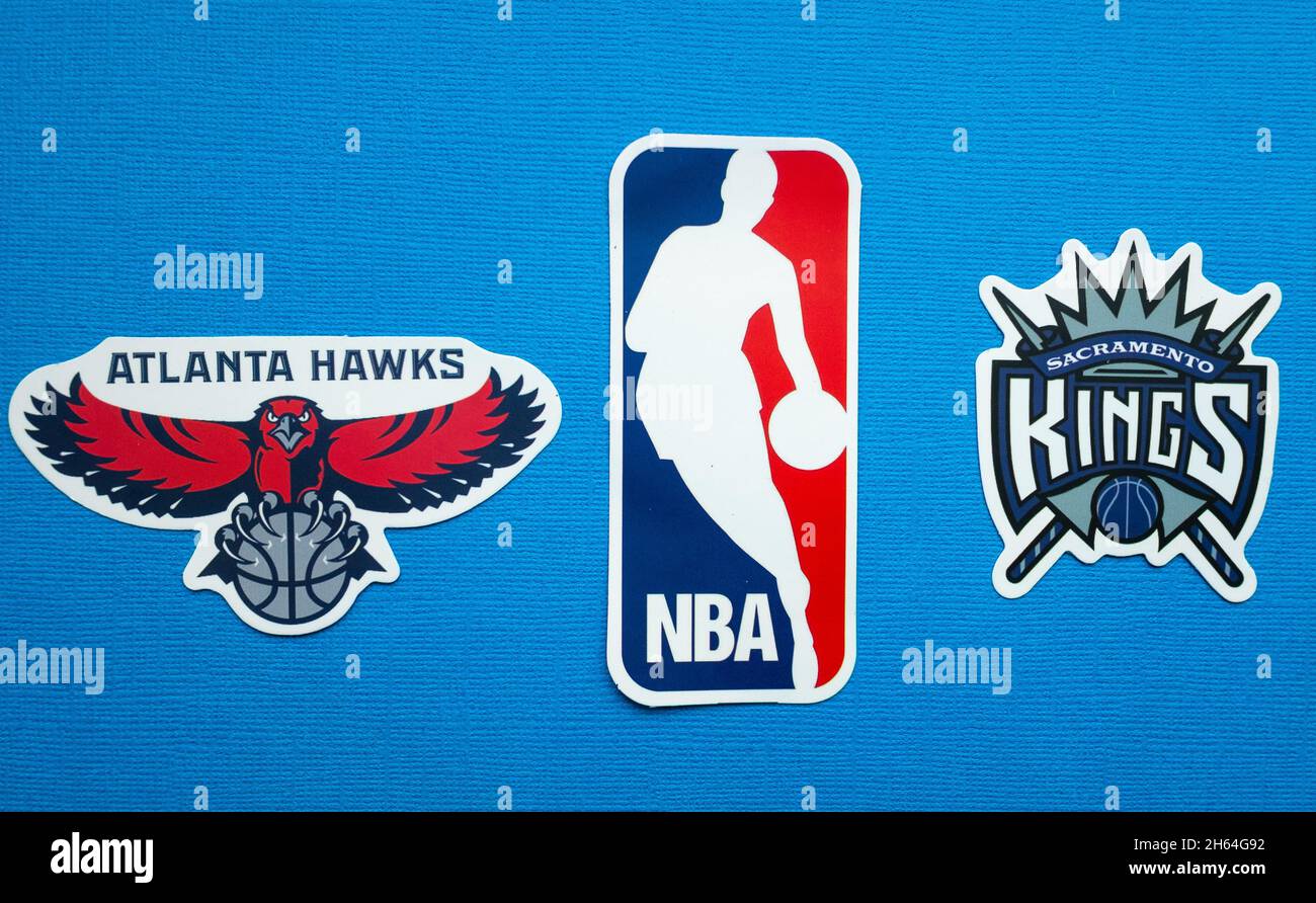 Atlanta hawks logo symbol icon hi-res stock photography and images - Alamy