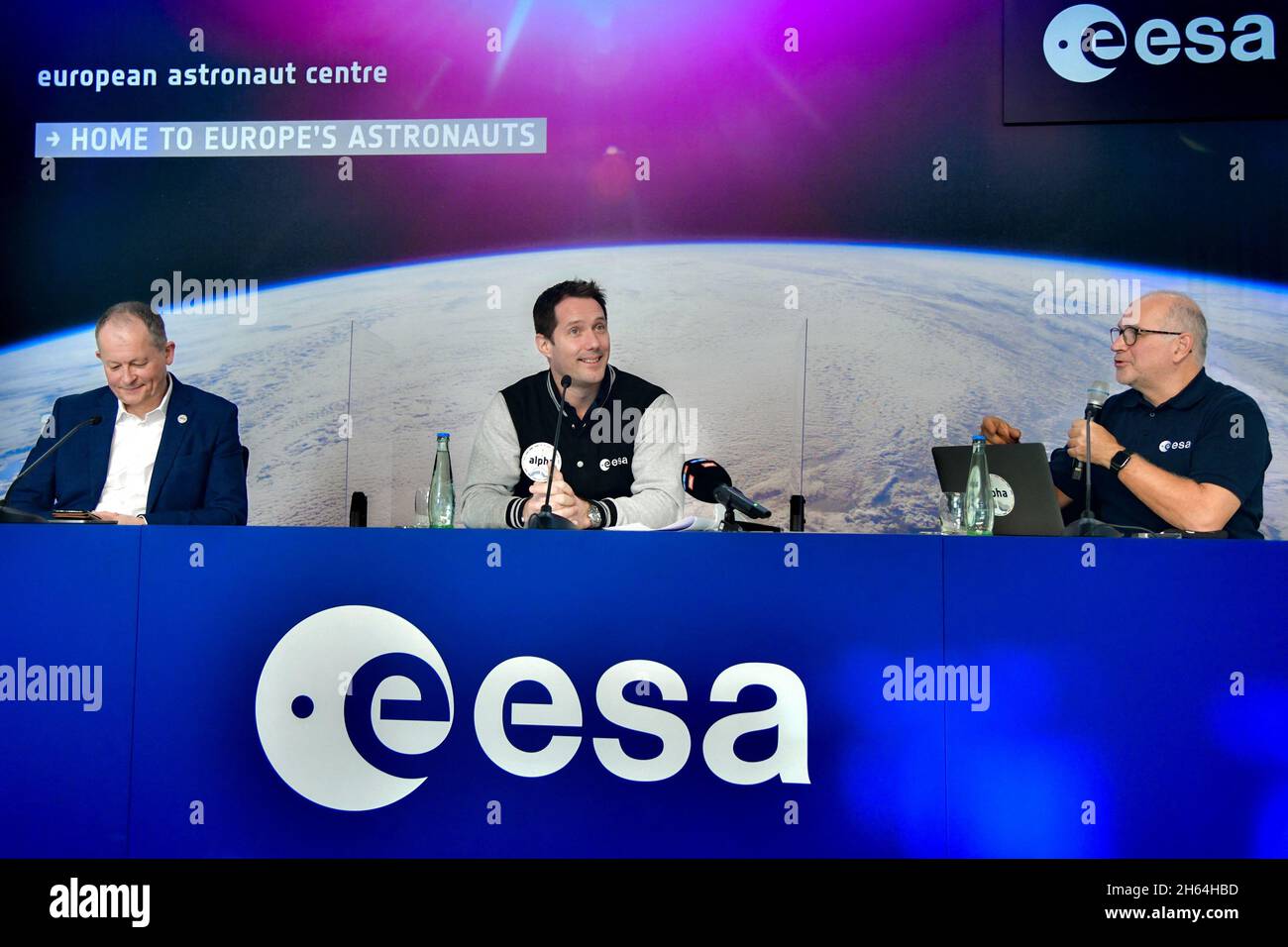 Cologne, Germany. 12th Nov, 2021. Conference with David Parker, Director of Human and Robotic ...