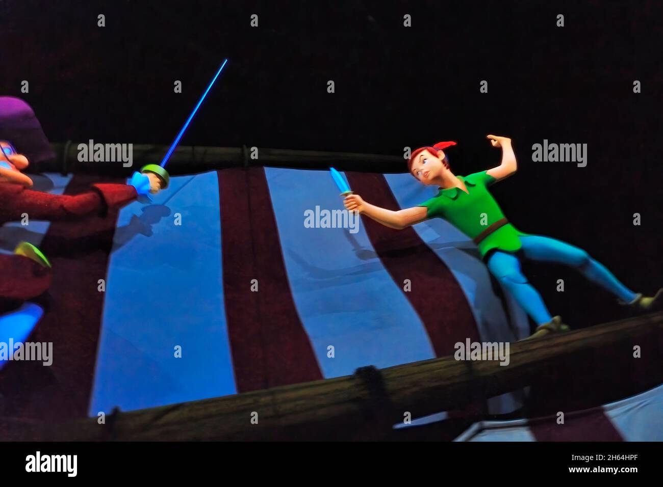 Disney Peter Pan Captain Hook High Resolution Stock Photography and ...