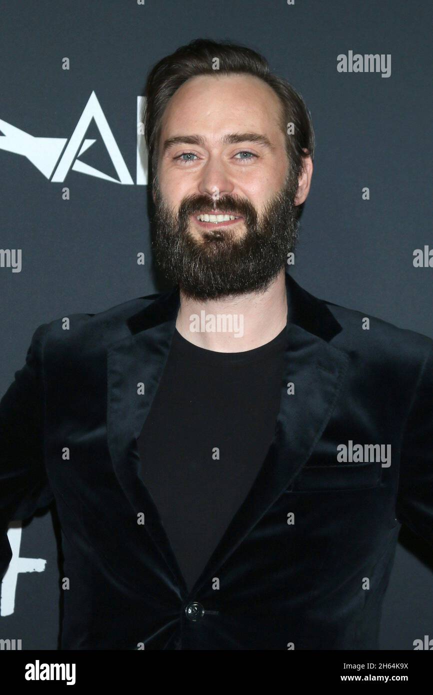 Los Angeles, USA. 12th Nov, 2021. Benjamin Cleary at arrivals for SWAN ...