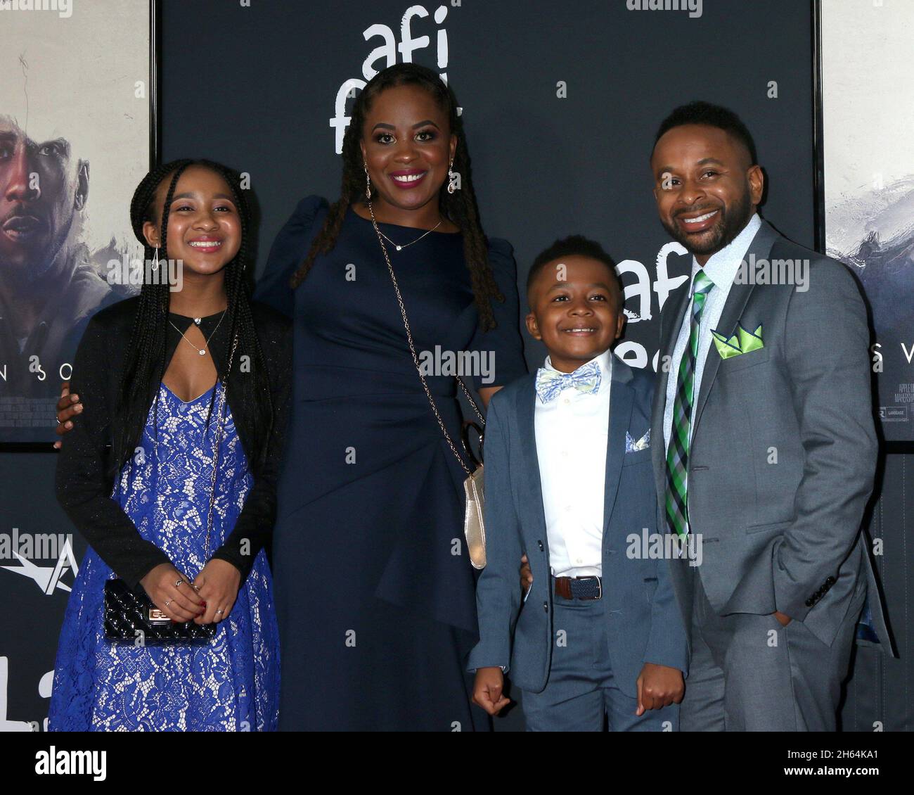 Los Angeles, USA. 12th Nov, 2021. Dax Rey, family at arrivals for SWAN ...