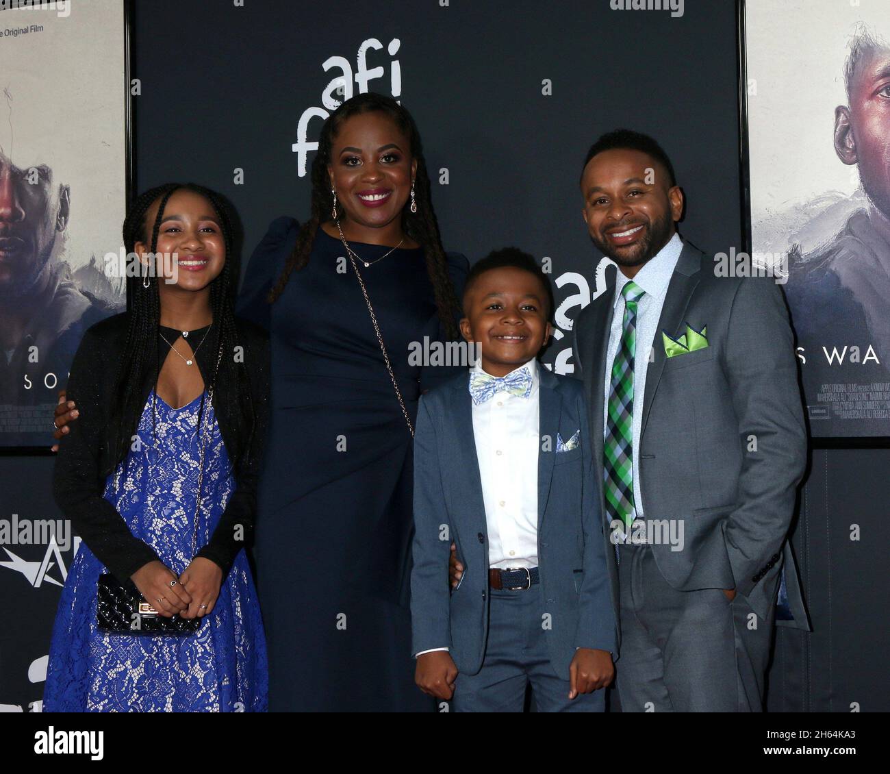 Los Angeles, USA. 12th Nov, 2021. Dax Rey, family at arrivals for SWAN ...