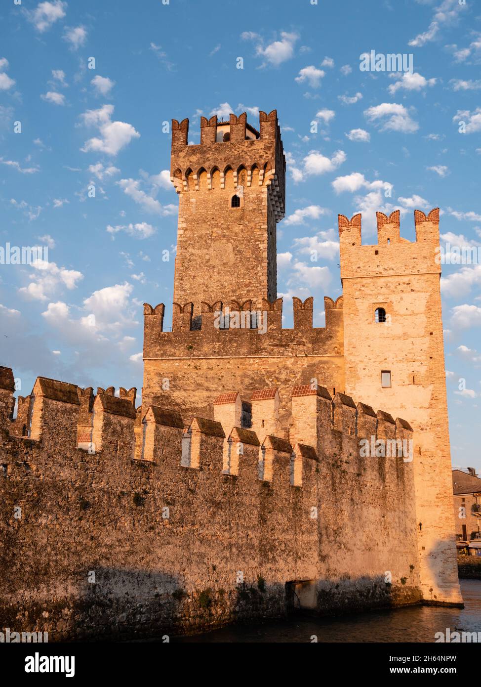 Castello scaligero castle hi-res stock photography and images - Alamy