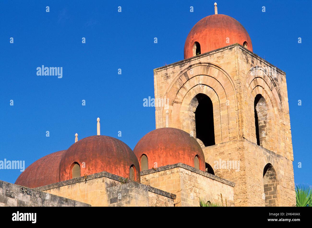 San Giovanni degli Ermiti. Palerme (palermo). Sicily. Italy Stock Photo ...