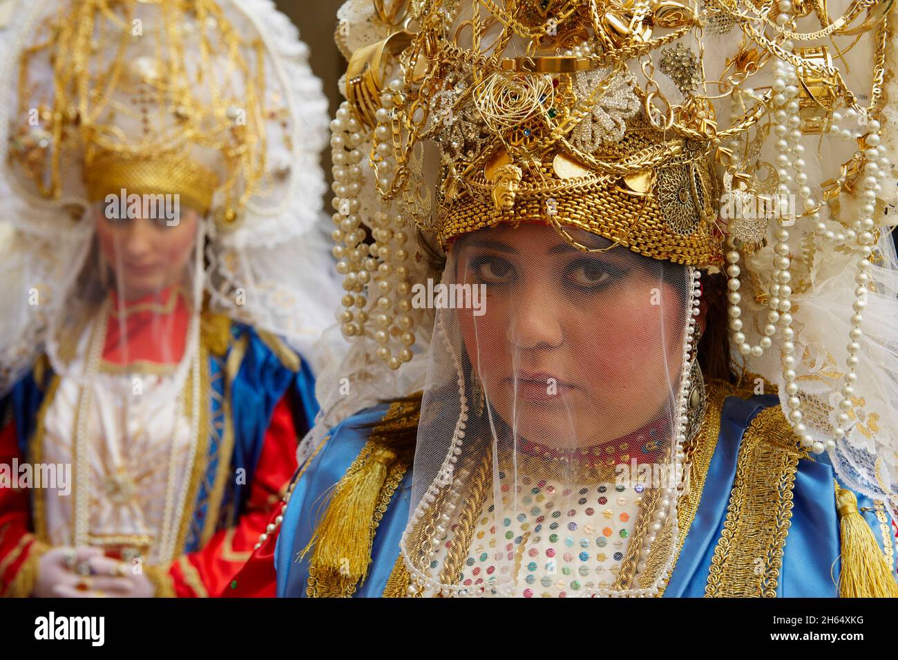 Italy, Sicily, Marsala, Holy Thursday, procession of Mistery ...