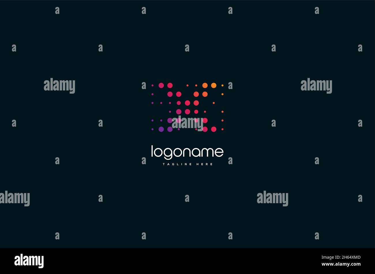 initial letter X technology logo, dot technology logo Stock Vector ...