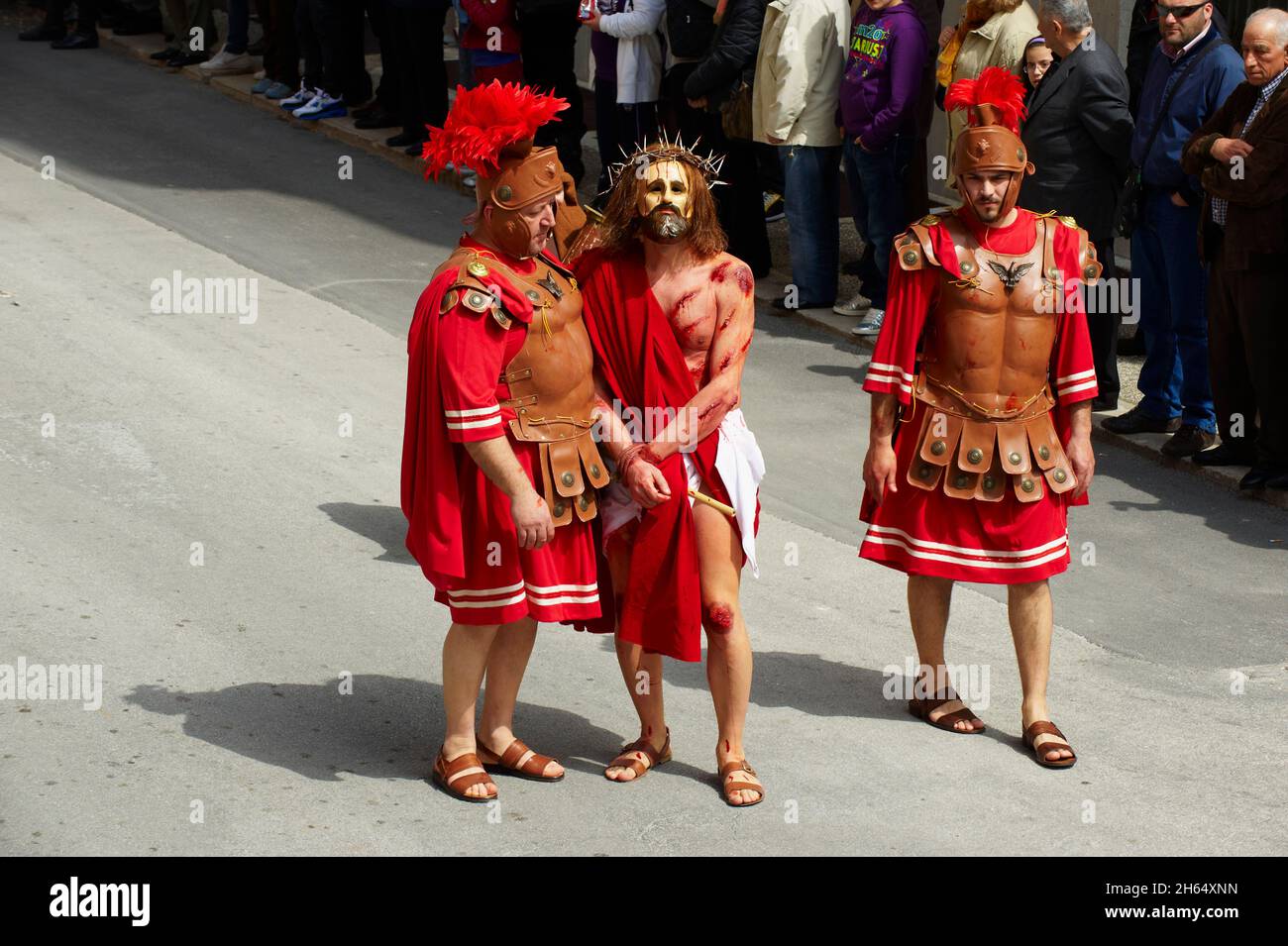 Italy, Sicily, Marsala, Holy Thursday, procession of Mistery ...