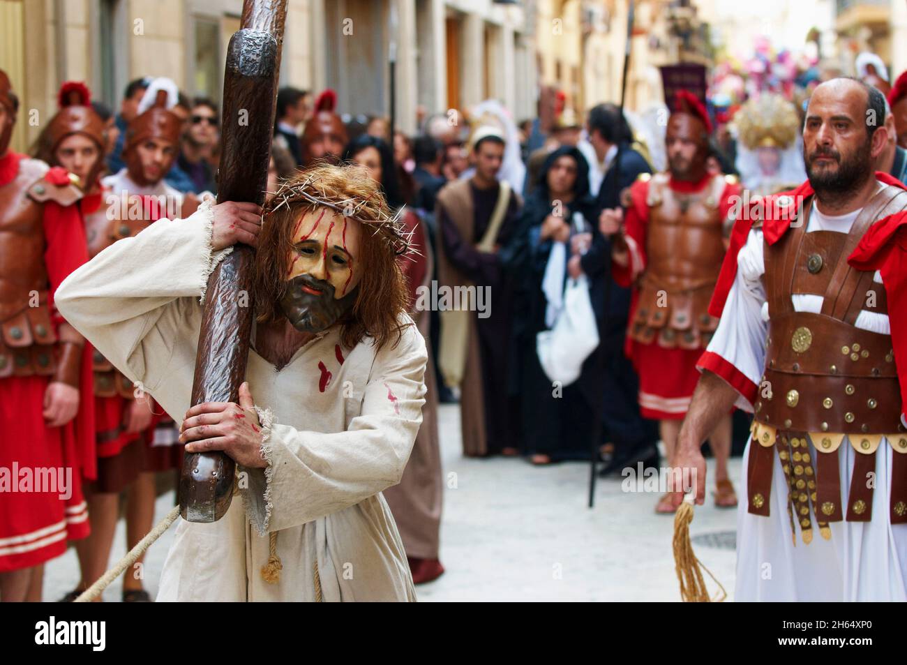 Italy, Sicily, Marsala, Holy Thursday, procession of Mistery ...