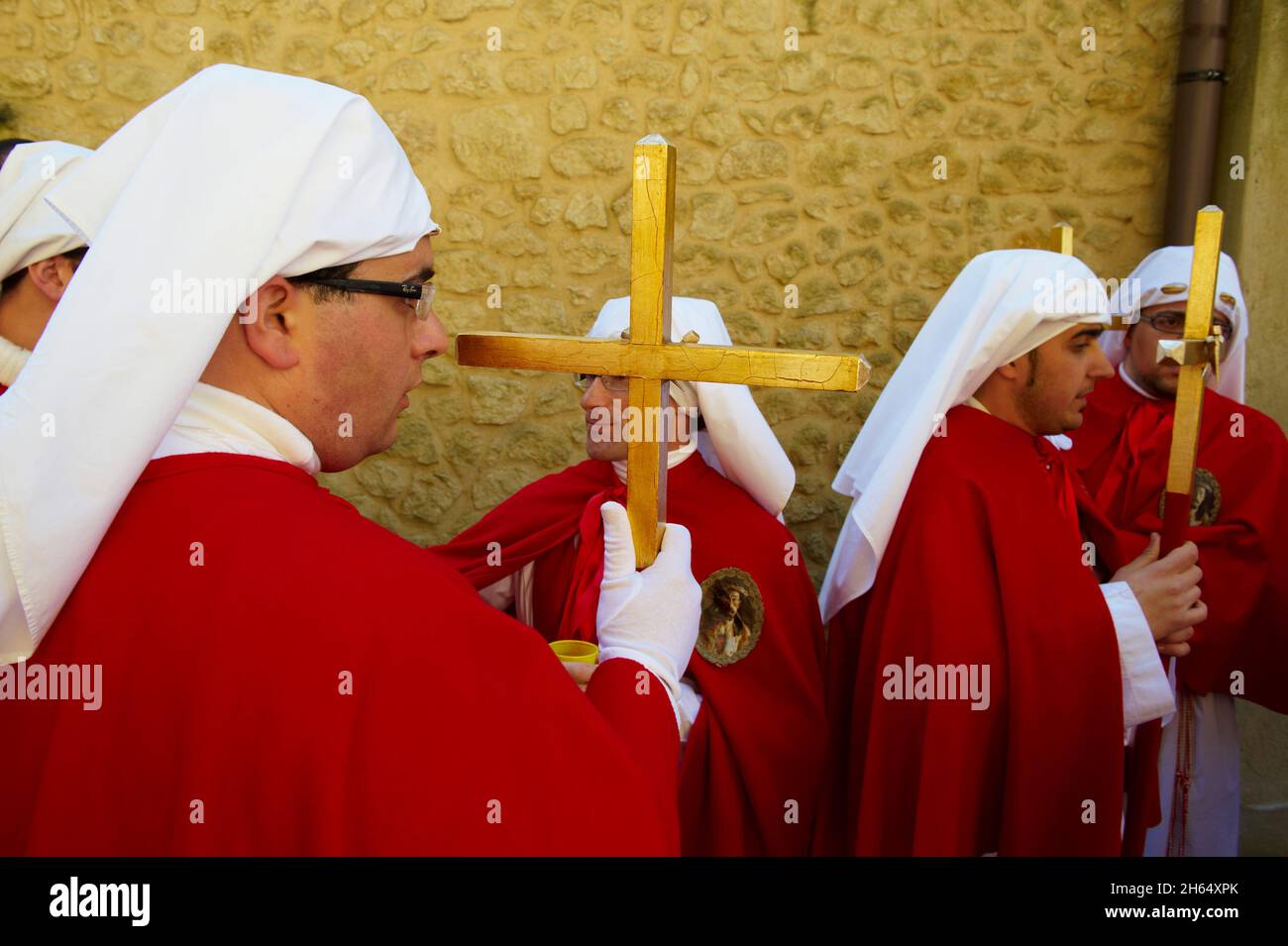 Italy, Sicily, Enna, Procession of Good Friday Stock Photo - Alamy