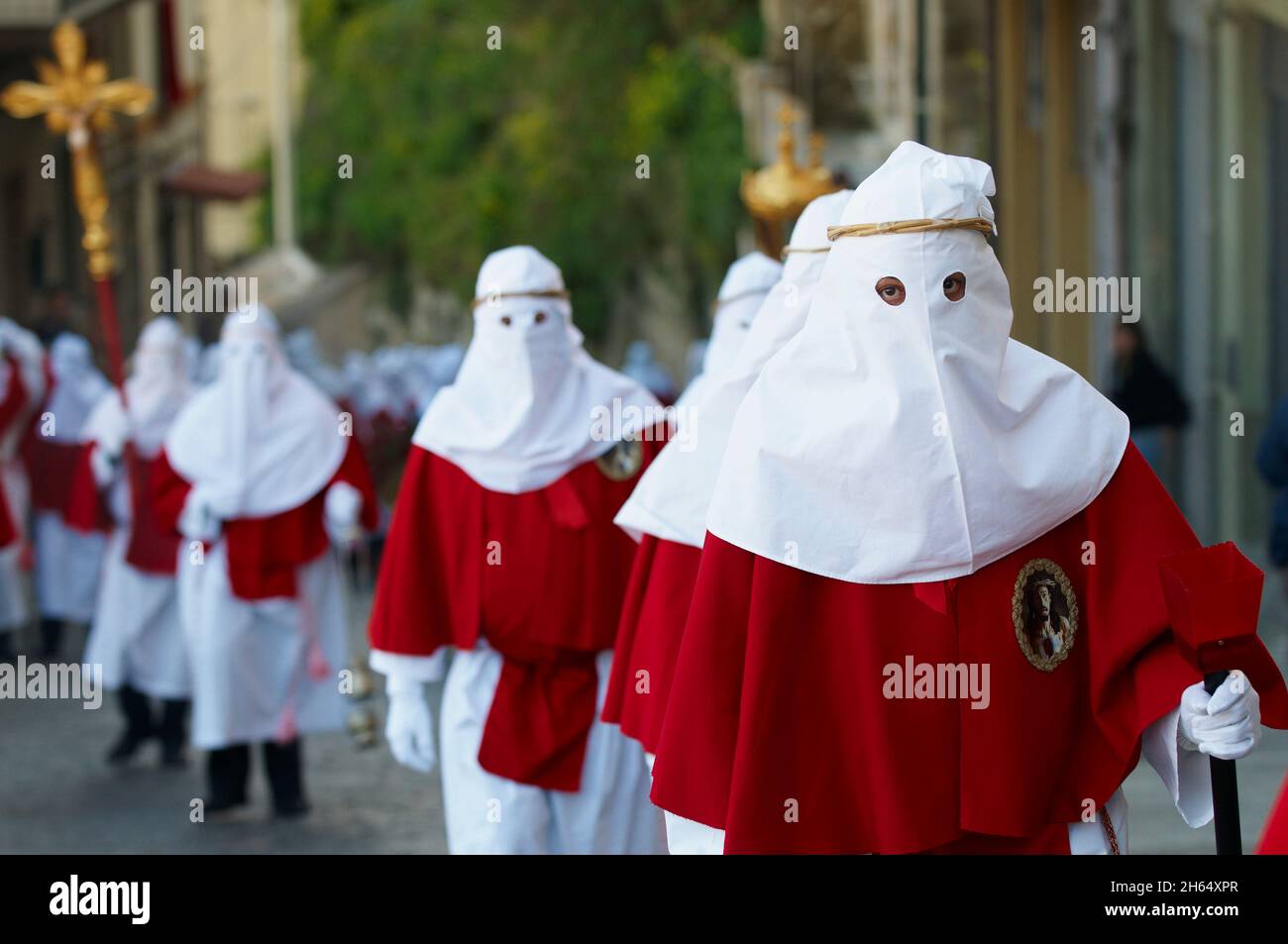 Italy, Sicily, Enna, Procession of Good Friday Stock Photo - Alamy
