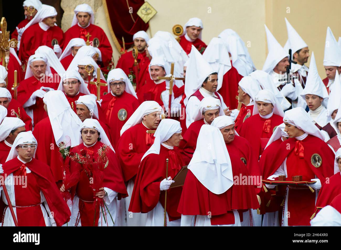 Italy, Sicily, Enna, Procession of Good Friday Stock Photo - Alamy
