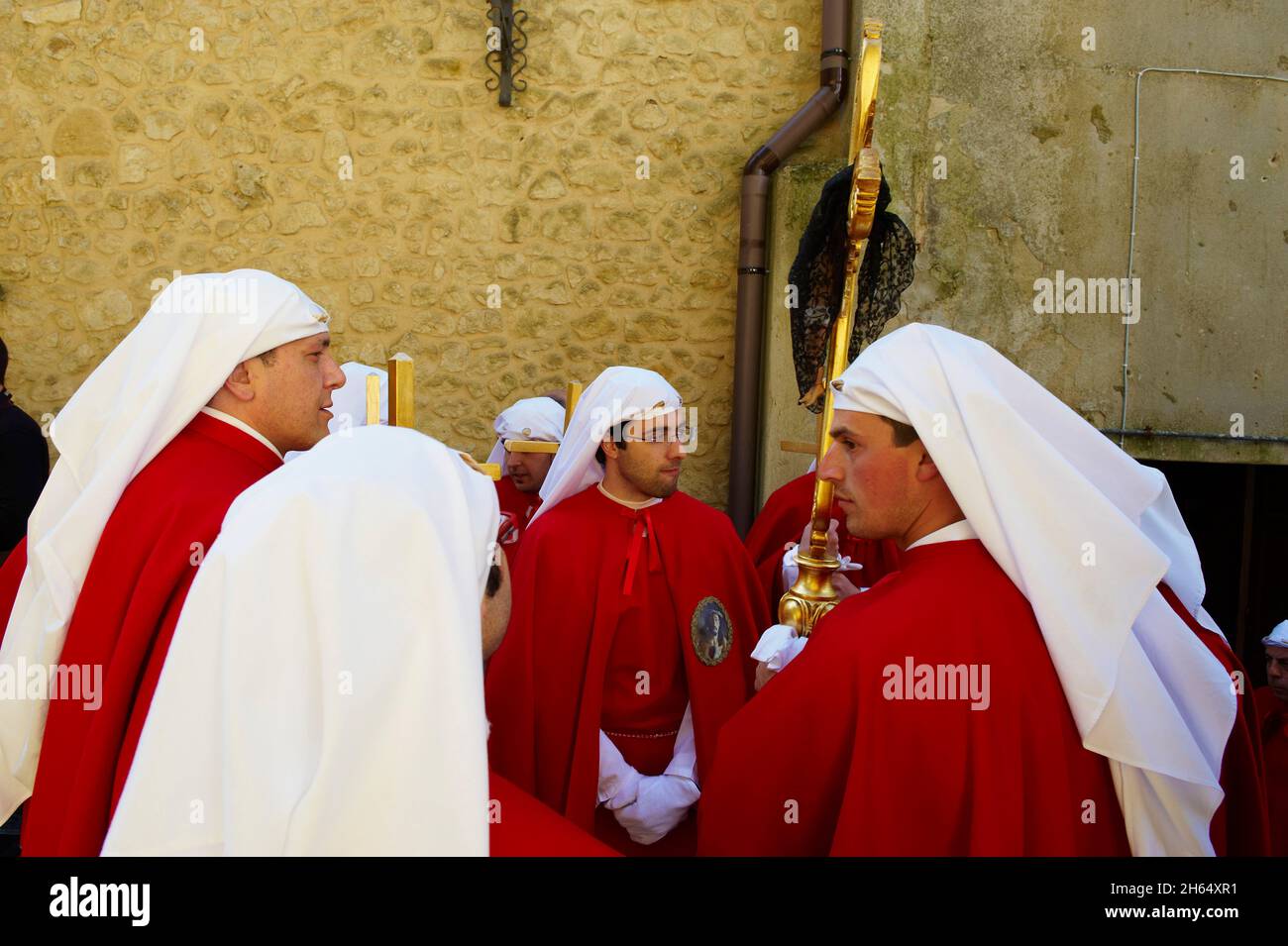 Italy, Sicily, Enna, Procession of Good Friday Stock Photo - Alamy