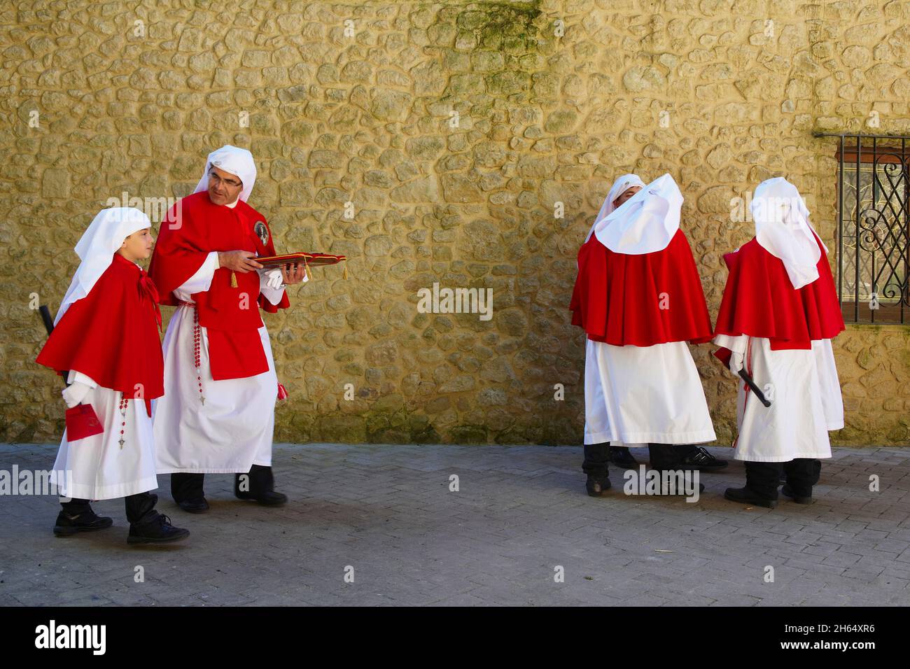 Italy, Sicily, Enna, Procession of Good Friday Stock Photo - Alamy