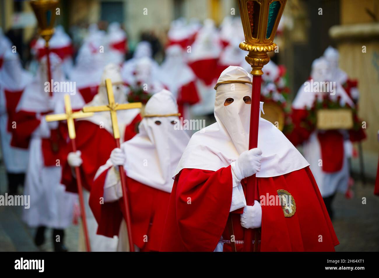 Italy, Sicily, Enna, Procession of Good Friday Stock Photo - Alamy