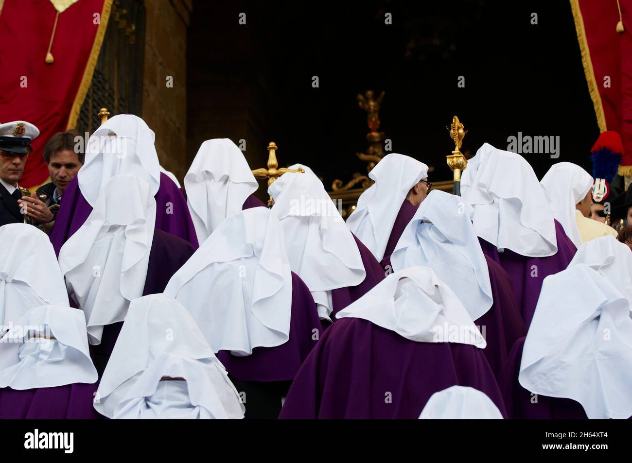 Italy, Sicily, Enna, Procession of Good Friday Stock Photo - Alamy