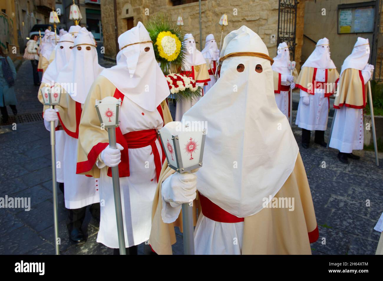 Italy, Sicily, Enna, Procession of Good Friday Stock Photo - Alamy