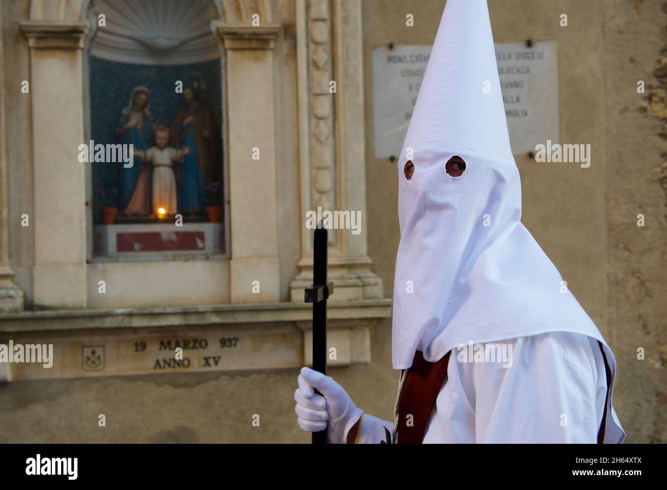 Italy, Sicily, Enna, Procession of Good Friday Stock Photo - Alamy