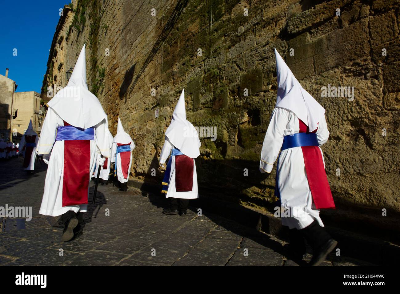 Italy, Sicily, Enna, Procession of Good Friday Stock Photo - Alamy