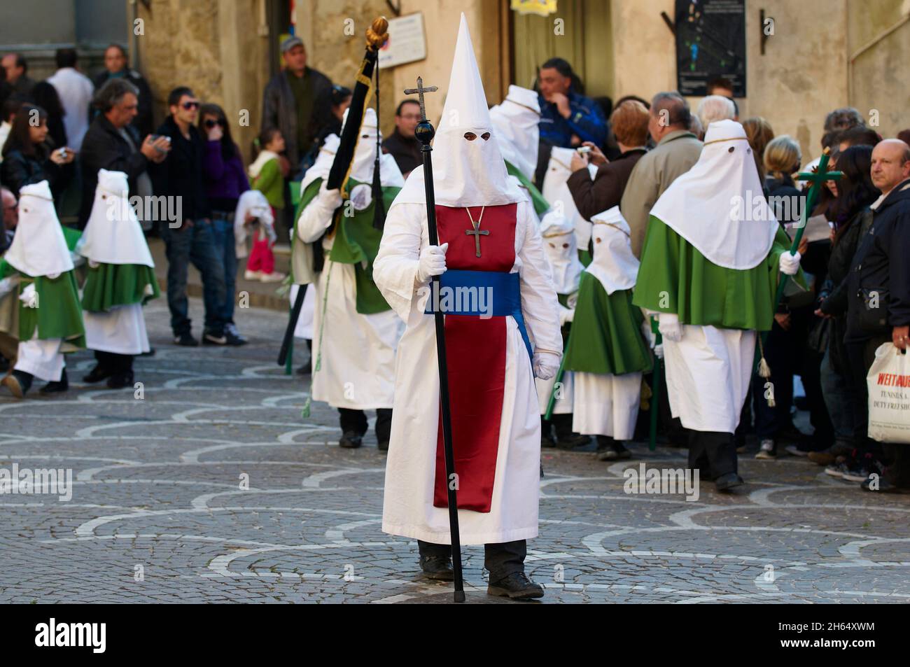 Italy, Sicily, Enna, Procession of Good Friday Stock Photo - Alamy