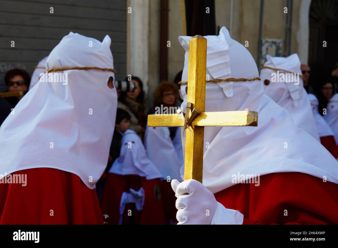 Italy, Sicily, Enna, Procession of Good Friday Stock Photo - Alamy