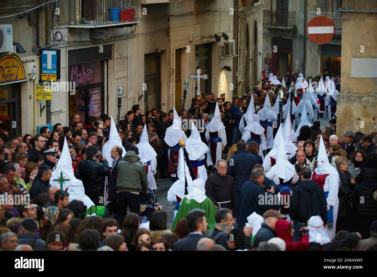 Italy, Sicily, Enna, Procession of Good Friday Stock Photo - Alamy