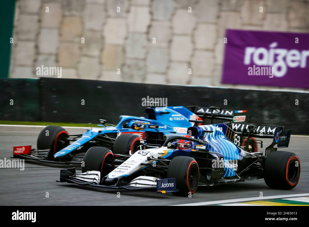Sao Paulo, Brazil. 12th Nov, 2021. # 63 George Russell (GBR, Williams ...