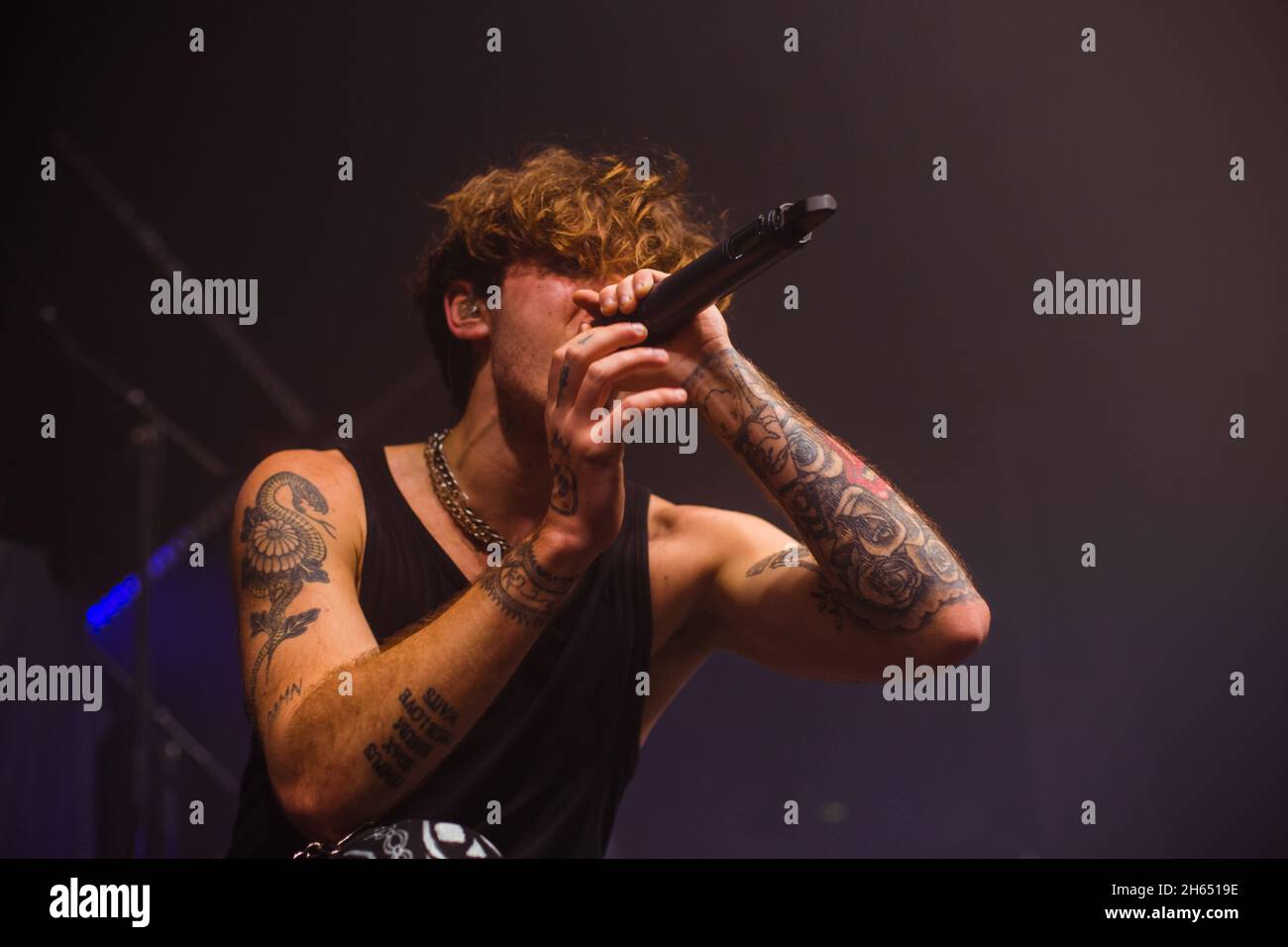 Kid Brunswick live at Manchester Academy Uk, 28th October 2021 Stock ...