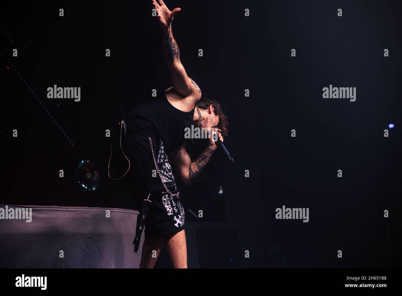 Kid Brunswick live at Manchester Academy Uk, 28th October 2021 Stock ...