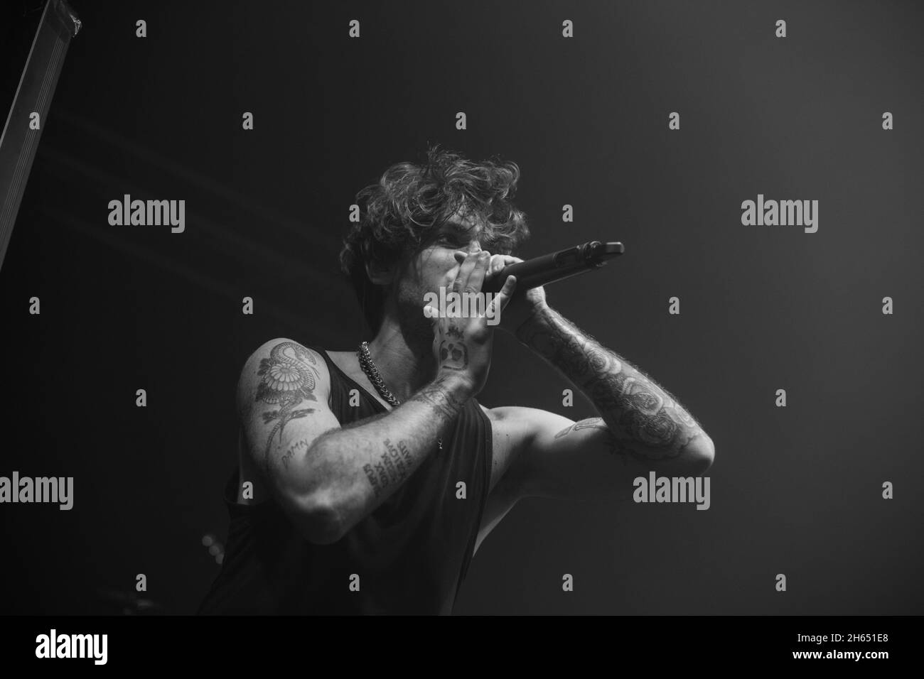 Kid Brunswick live at Manchester Academy Uk, 28th October 2021 Stock ...