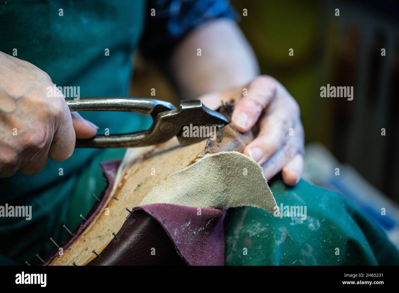 Master shoemaker producing shoes, master orthopedic, master orthopedic ...