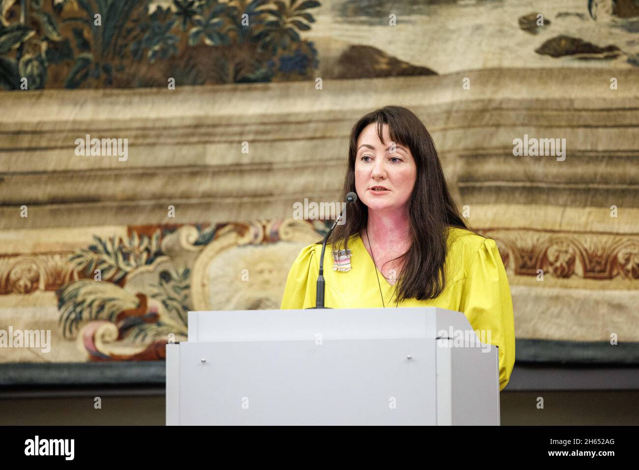 Munich, Germany. 13th Nov, 2021. Janne Krogh Hansen, jewellery artist ...