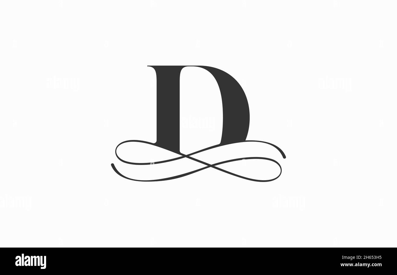 initial letter D monogram logo icon Stock Vector Image & Art - Alamy