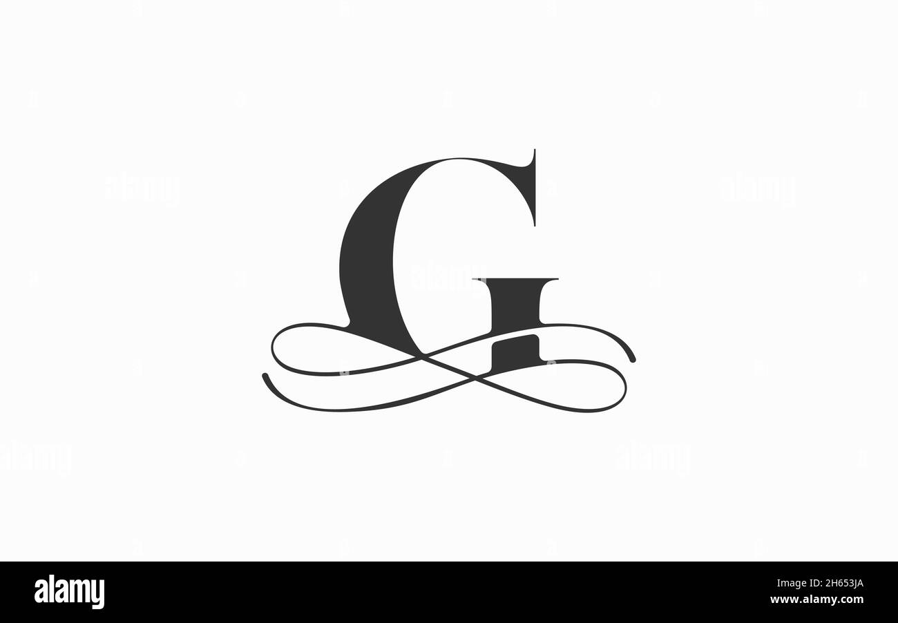 initial letter G monogram logo icon Stock Vector Image & Art - Alamy
